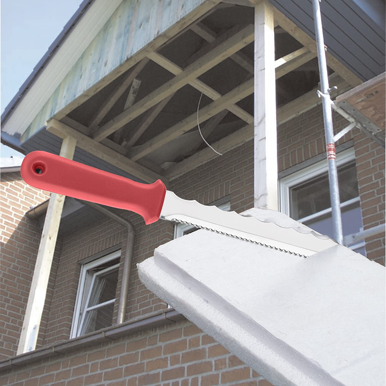 Connex COXT670010 Insulation Knife, Silver/Red, 420/280 mm – BigaMart