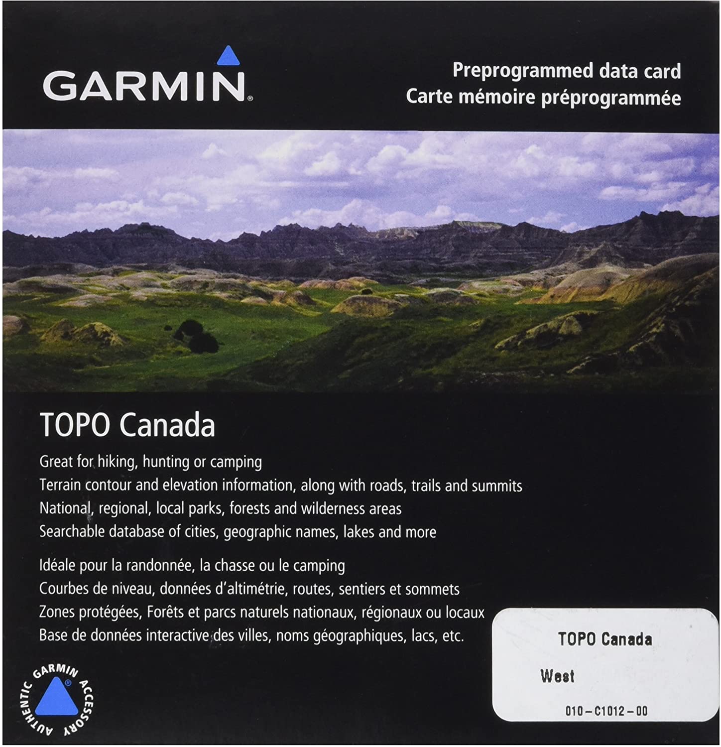 Garmin TOPO! West Canada Map microSD Card – BigaMart