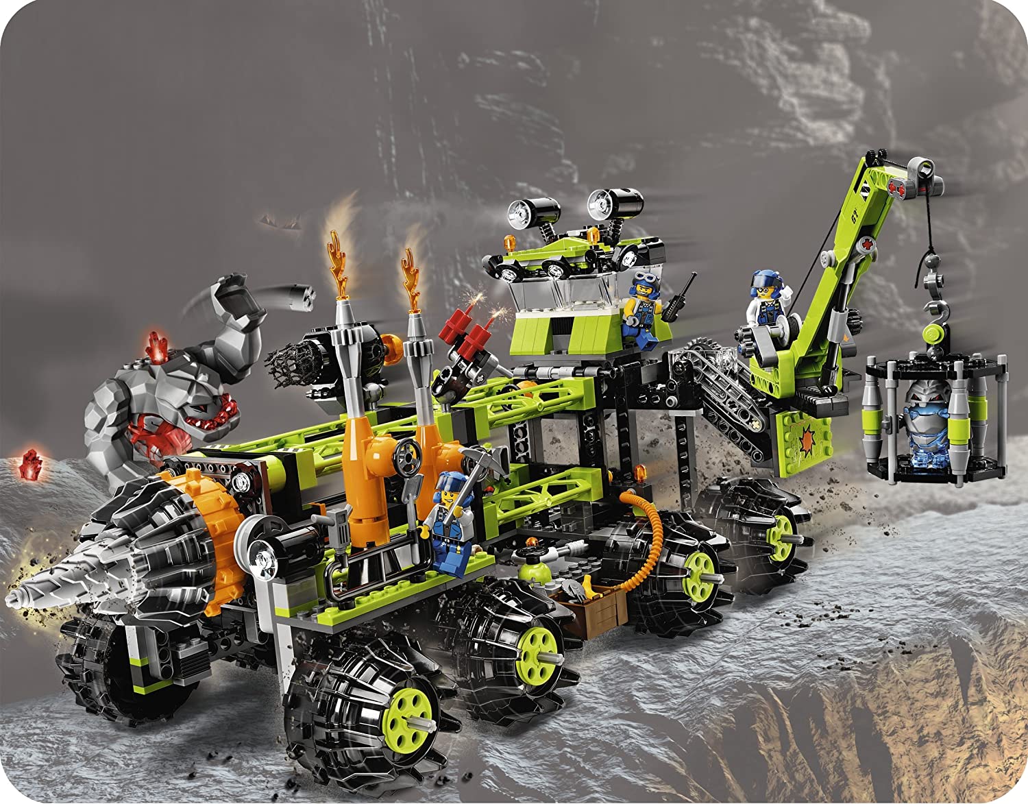 LEGO Power Miners 8964: Titanium Command Rig – BigaMart