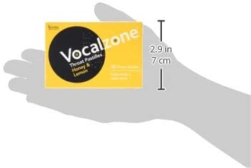 Vocalzone Throat Pastilles Honey & Lemon 24 – For Sore Throats and ...