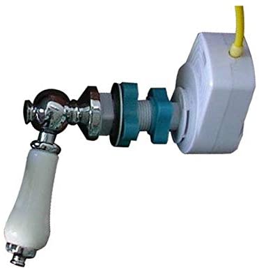 VeeBath Pro Lever Operated Dual Flush Valve Overflow 2 Piece Toilet ...