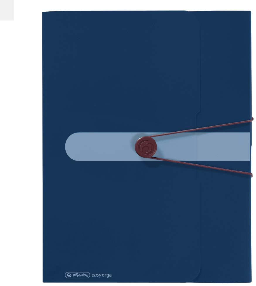 Herlitz A4 Recycling Paper Document Box – Dark Blue – BigaMart