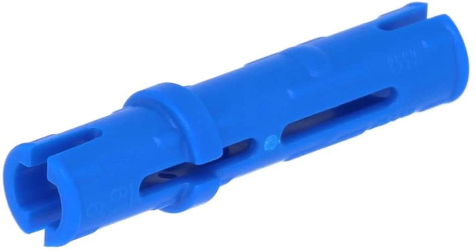 50 x LEGO® Technic, Pin Long with Friction Ridges Lengthwise Blue ...