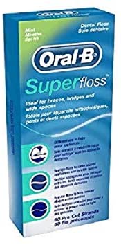 Oral B SuperFloss Super Dental Floss for Braces Bridges – BigaMart
