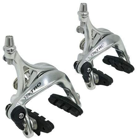 Tektro R340 Road Bike Dual Pivot Caliper Brake Set, Front and Rear ...
