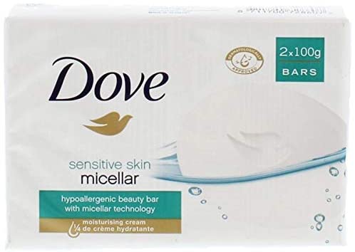 Dove Micellar & Sensitive Cream Bar (2x100g) – BigaMart