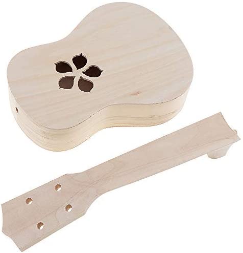 OriGlam 21 Inch Ukulele DIY Kit, Hawaii Ukulele Kit, Make Your Own ...
