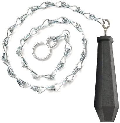 Merriway® BH01761 High Level WC Toilet Cistern Chain Pull, 12 inch with ...