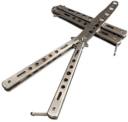 Practice Butterfly Knife – Butterfly Knife with Spring Latch, All ...