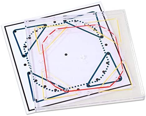 Vinco Vinco87967 Geoboard Circle, Multi-Color – BigaMart