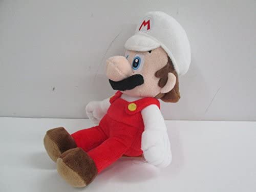 Sanei Super Mario All Star Collection 9.5″ Fire Mario Plush, Small – BigaMart