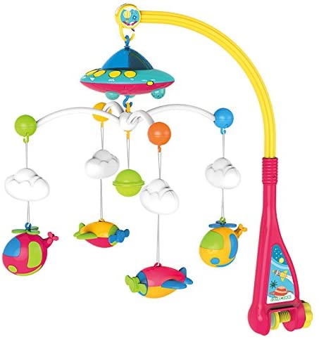 Surreal Baby Musical Cot Mobile with Starlight Projection - BigaMart