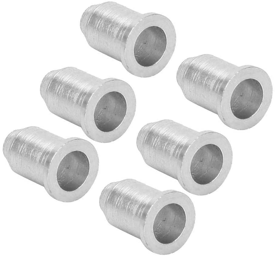 Bnineteenteam 6 Pcs Guitar Through Body String Ferrules for Electric ...