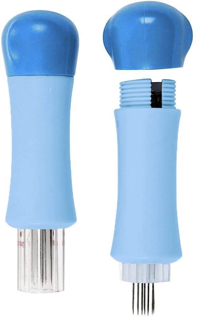 cuteDIY Punch Style Felting Needle Tool with 7 Barbed Needles Craft ...