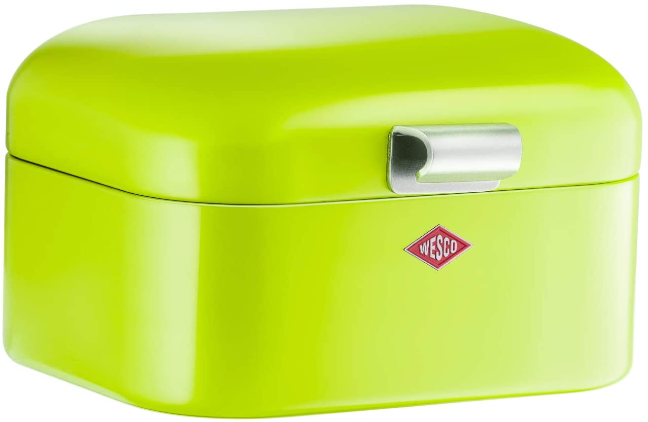 Wesco Mini Grandy Storage Box 18 x 17 x 12 cm, Lime green, Standard ...
