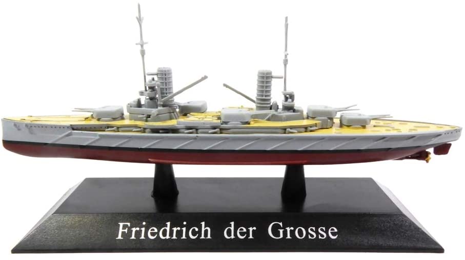 DeAgostini Friedrich der Grosse KAISER class 1912 Battleship 1/1250 ...