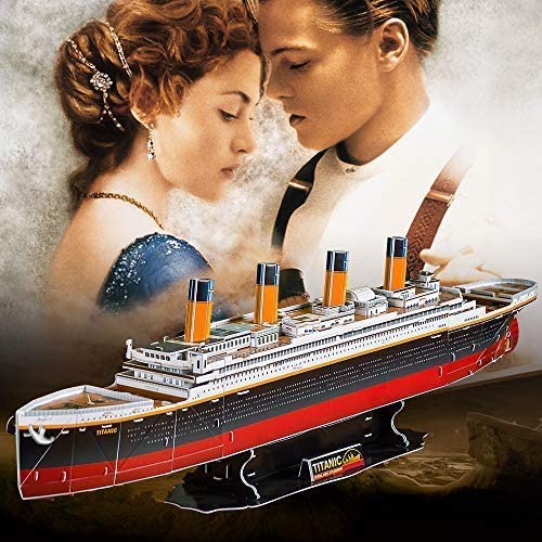 CubicFun 3D Puzzles Titanic(Large) Model kits Ship and Boat, Papercraft ...
