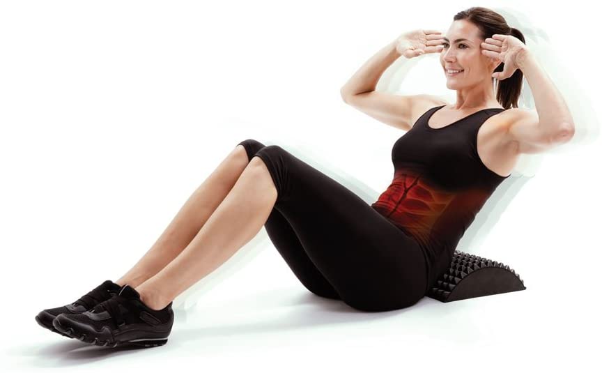 66fit Abdominal and Back Trigger Point Stretcher – ABS Pad Sit Up Core ...