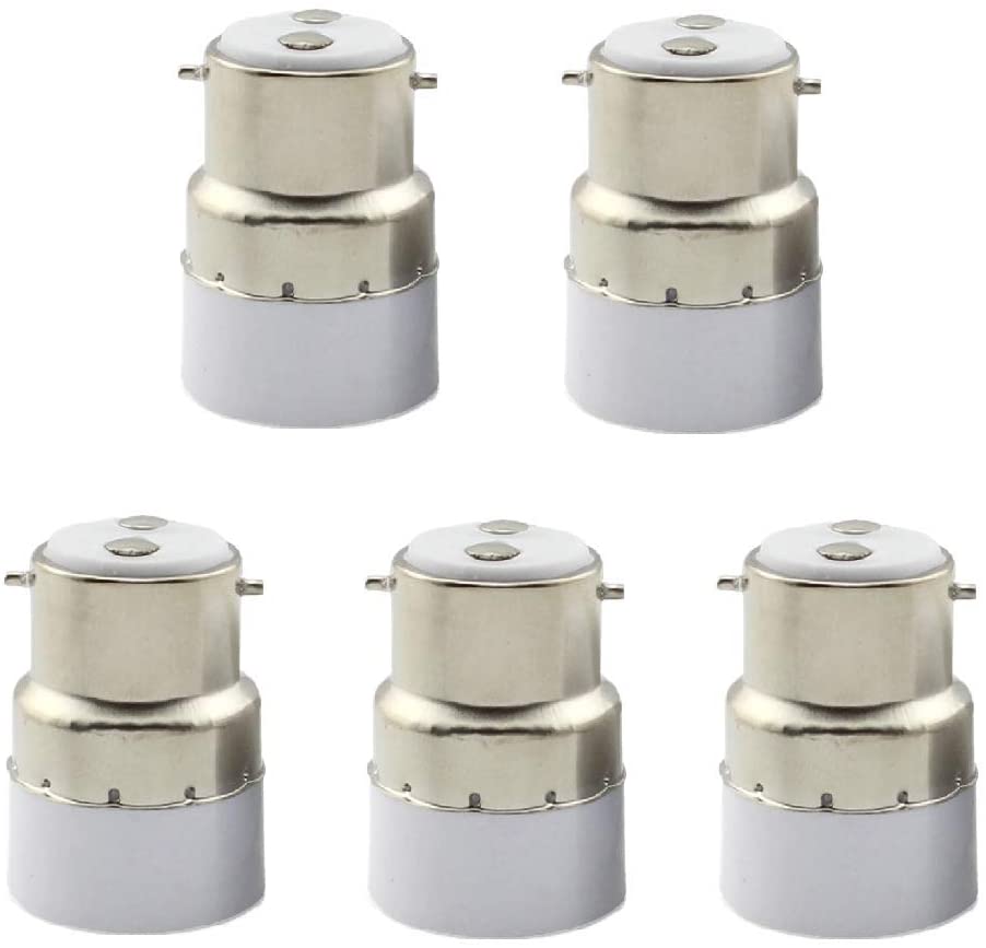B22 to E27 Light Bulb Socket Converter Lamp Socket B22 Switch to ...