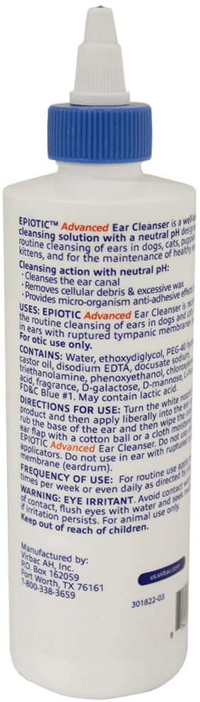 Epi-Otic ADVANCED Ear Cleanser (8 fl oz) - BigaMart