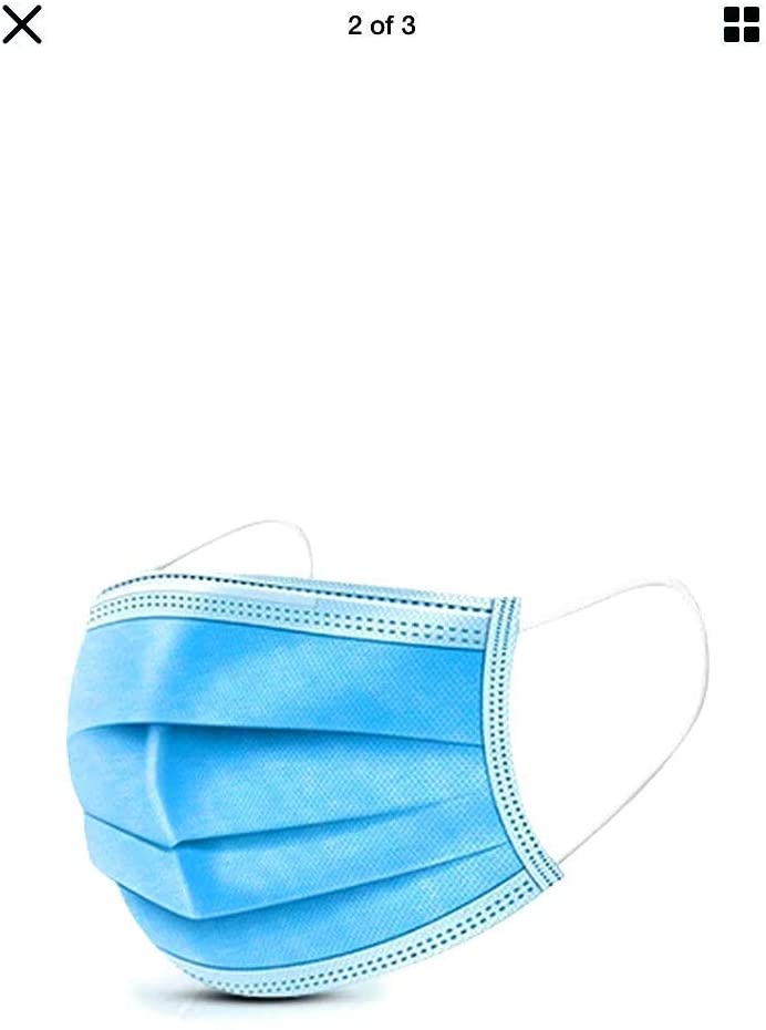 50 pack disposable face protection products protect the nose mouth ...