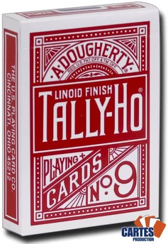 TALLY-HO Fan (12 Decks Pack) by US Playing cards Company – BigaMart