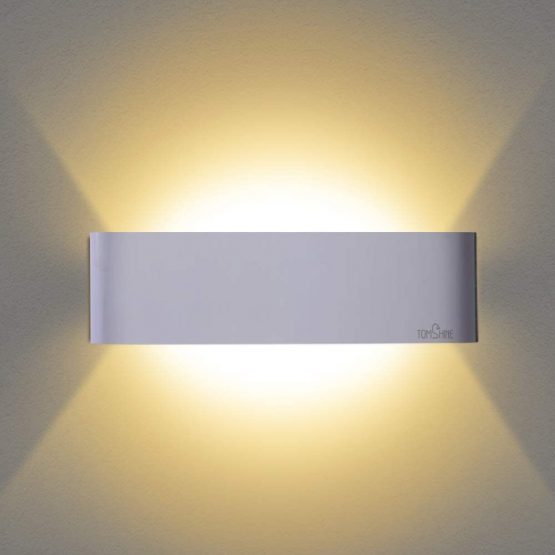 12W LED Wall Light Up and Down Indoor Lamp Uplighter Downlighter Warm ...