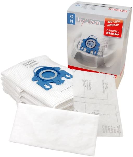 Genuine MIELE S5281 S5411 GN HyClean Vacuum Cleaner DUST BAGS x 4 pack ...