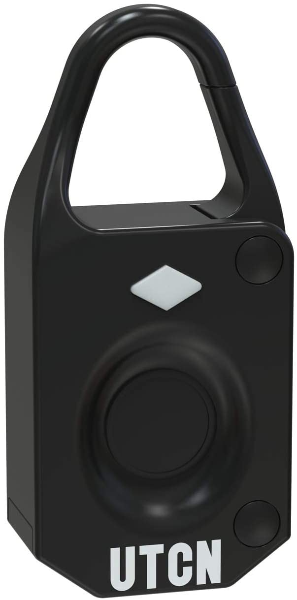 UTech Mini Fingerprint Padlock, biometric Lock, no Need Keys & Password ...