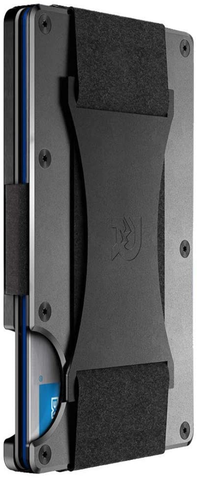 The Ridge Wallet Authentic | Minimalist Metal RFID Blocking Wallet ...