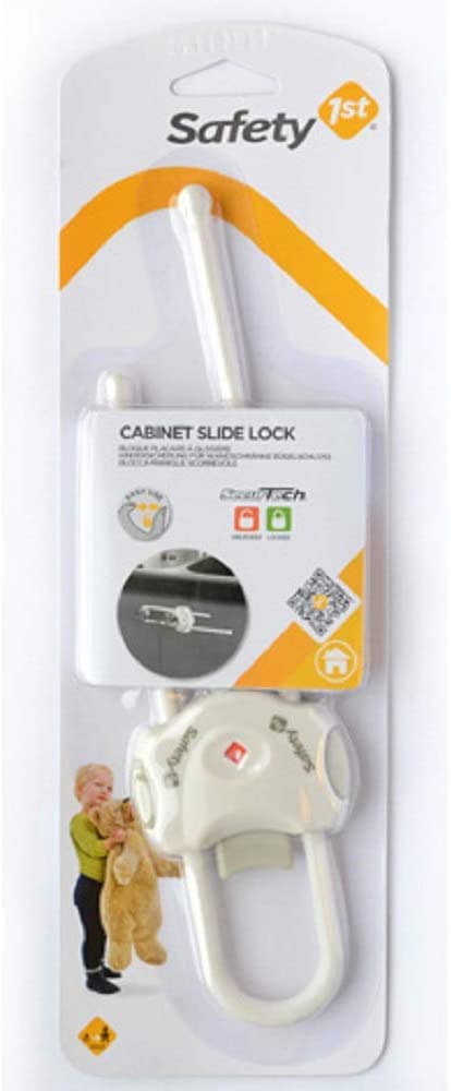 Safety 1st Cabinet Slide Lock, Grey – BigaMart