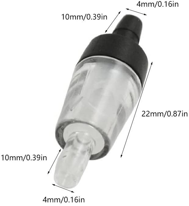 Uniclife 6 PCS Aquarium Check Valves One Way Non-Return Air Pump ...