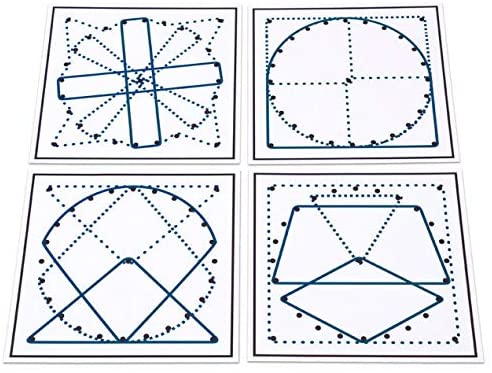 Vinco Vinco87967 Geoboard Circle, Multi-Color – BigaMart