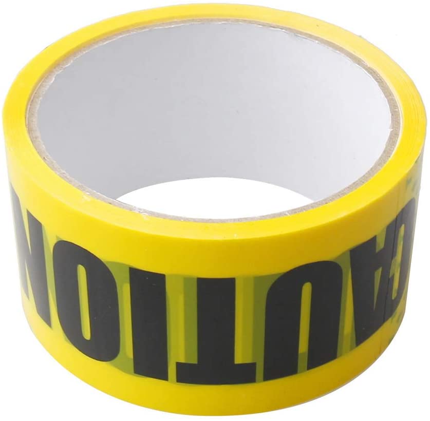 nuoshen Warning Tape, Wided Version CAUTION Adhesive Barricade Tape ...