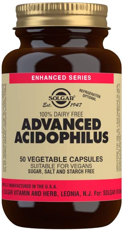 Solgar Advanced Acidophilus Vegetable Capsules – Pack of 50 – BigaMart