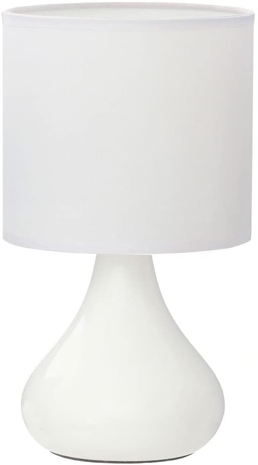 Premier Housewares E14 Small Edison Screw Bulbus Ceramic Table Lamp ...