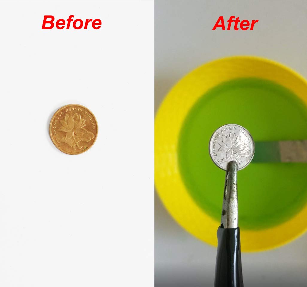 Nickel Anode-1 Inch X 6 Inches X 0.04 Inch（19 GA）99.6% Pure Nickel ...