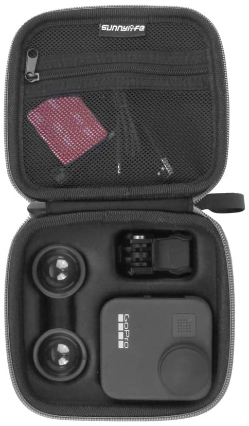 Linghuang Carrying Case Waterproof Shockproof Storage Bag for GoPro MAX ...