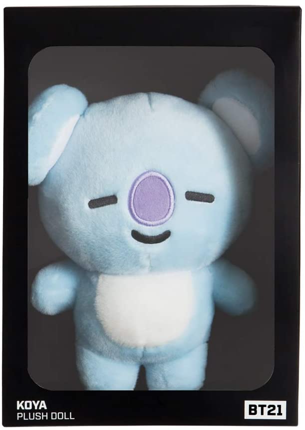 AURORA BT21 Official Merchandise, KOYA Soft Toy, Medium, 61320, Blue – BigaMart