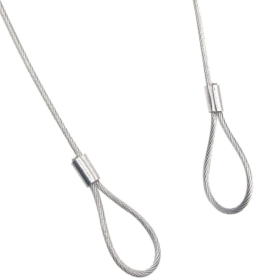 16.5Ft Security Safety Cable Luggage Lock Safety Cable Wire with ...