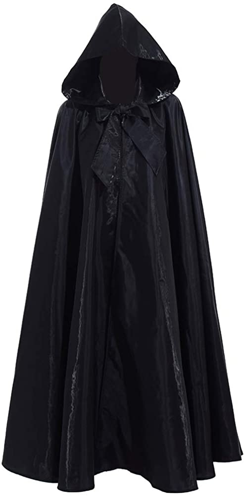 GRACEART Medieval Unisex Hooded Cosplay Robe Cloak Costume Cape - BigaMart