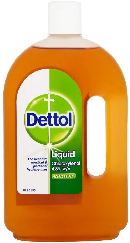 Dettol Original Liquid Antiseptic Disinfectant for First Aid, 750ml ...