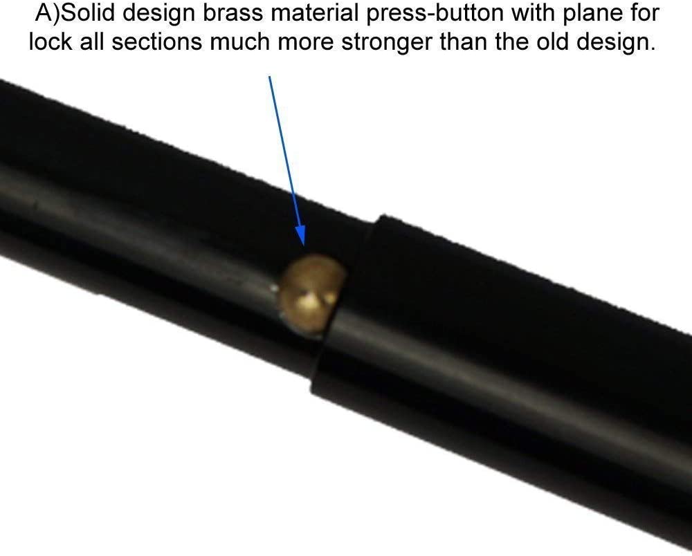 Aventik Fold-able Wading Stick Water Depth Safety Warning Sign Coated ...