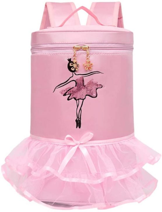 Meijunter Kids Carry Ballet Bag – Portable Ballerina Backpack ...