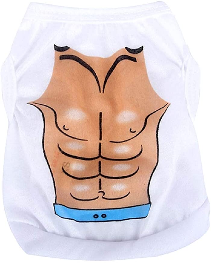 KIRALOVE Bodybuilder costume – print – bust – muscular – bodybuilding ...