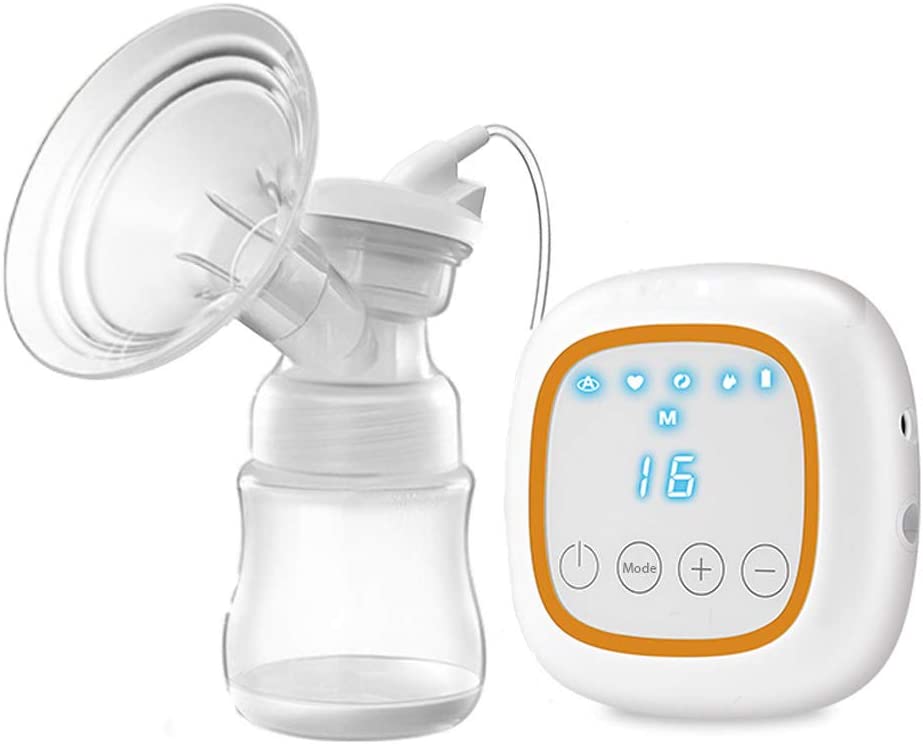 Electric Breast Pump Single Breastfeeding Breastmilk Pump Kit Hands ...