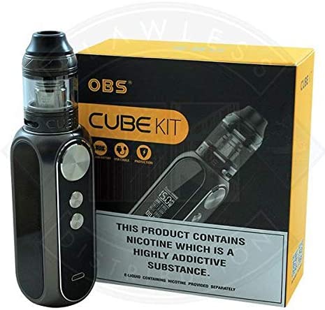 OBS Cube VW Kit with Mesh Tank 3000mAh Starter Kit (Gunmetal) – BigaMart