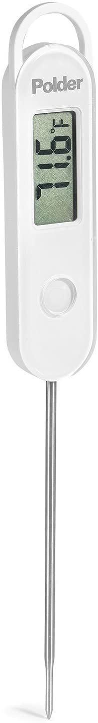 Polder Stable-Read Instant Read Thermometer, White, 1 – Pack – BigaMart