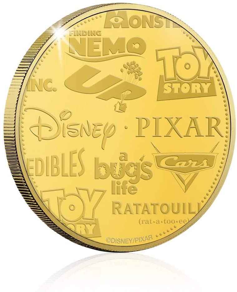 Disney Gifts Pixar Limited Edition Rare Collectable Gold Coin Medal – Toy Story – BigaMart