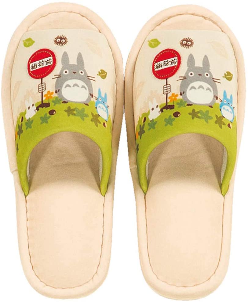 Senko Studio Ghibli My Neighbor Totoro Soft Slippers, One Size (About ...